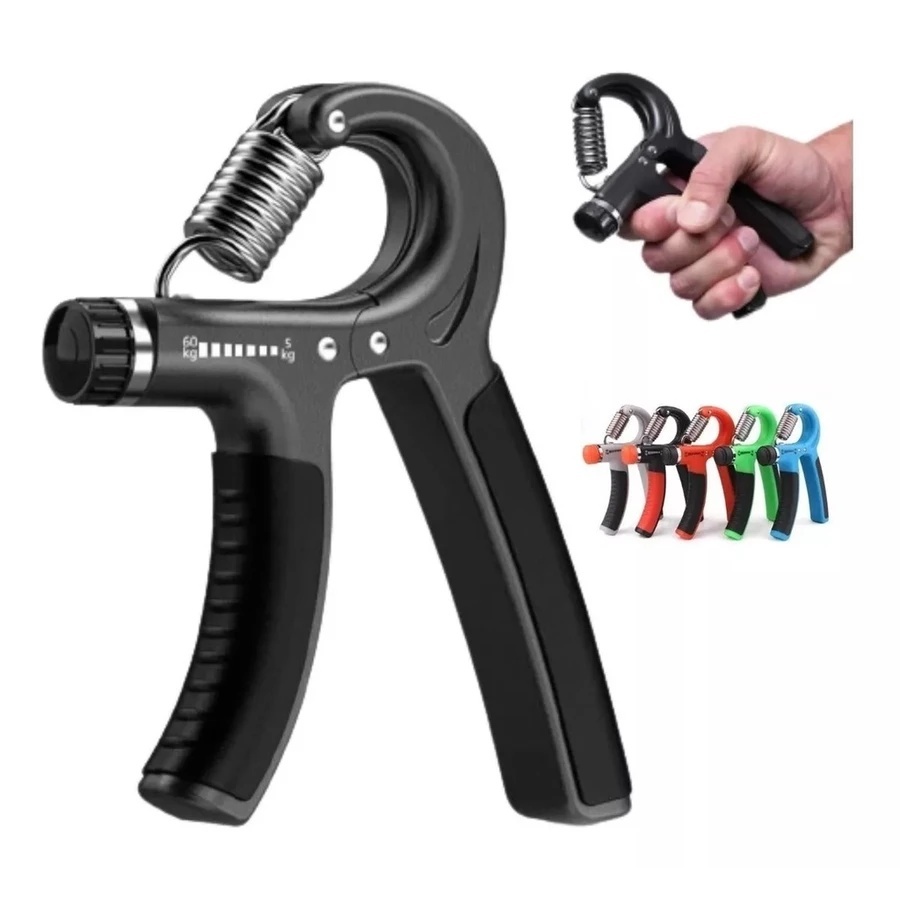 Hand Grip Flexor De Punho Com Mola Ajustável Antebraço Mãos | Shopee Brasil