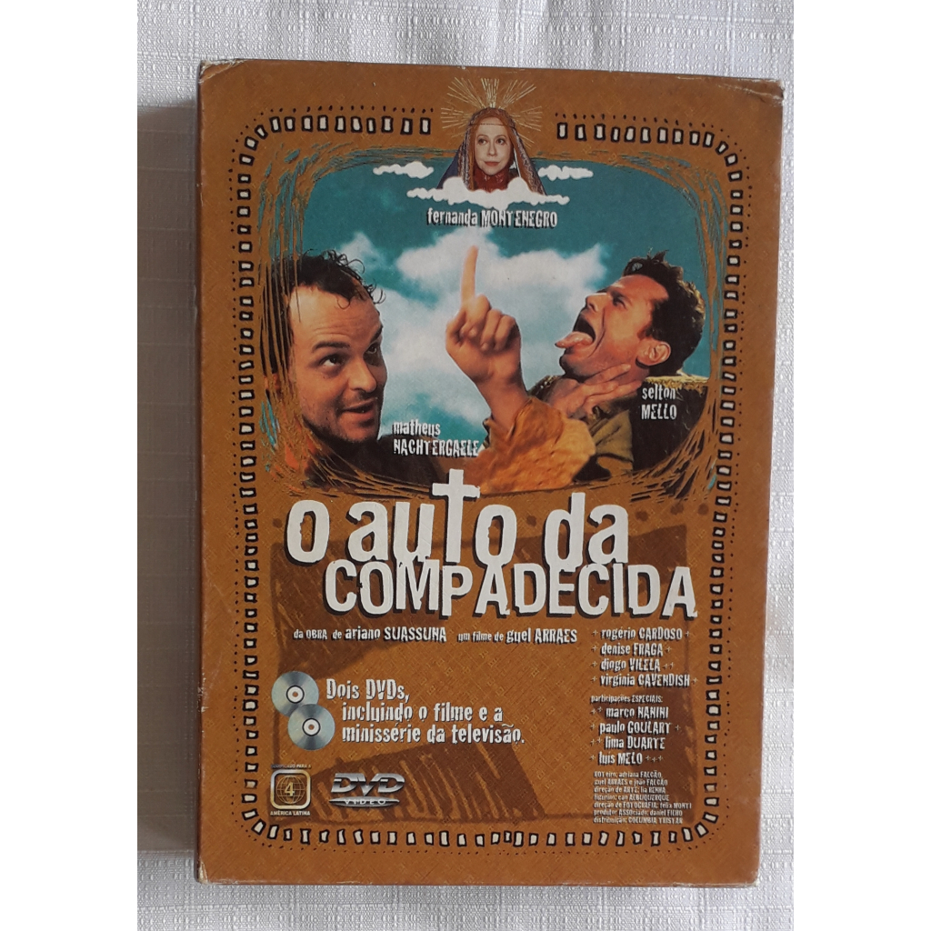 Dvd Box O Auto da Compadecida (LOCADORA - LEIA DESCRIÇÃO) | Shopee Brasil