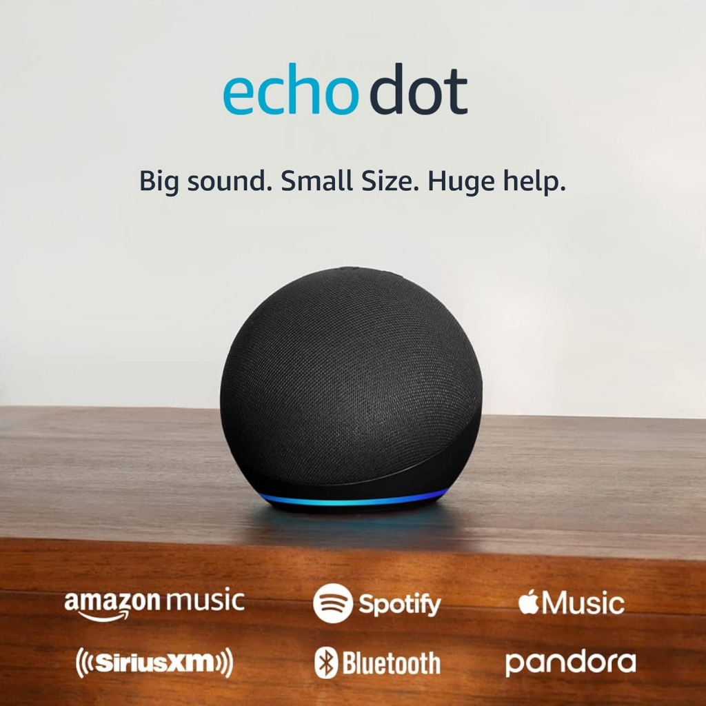 Assistente Virtual Alexa Echo Dot 5 Geração Alto Falante Original ...