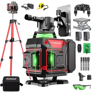 Nivel a Laser Professional 2/16 Lines Verde 4d Self-Leveling With 360 ...