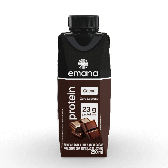 Emana Protein 23g Emana Cacau 250ml | Shopee Brasil
