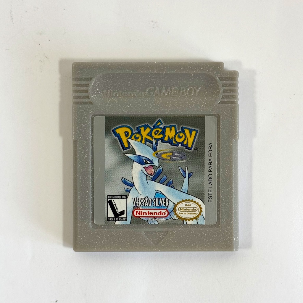 Pokemon Silver Gameboy Color (cartucho) | Shopee Brasil