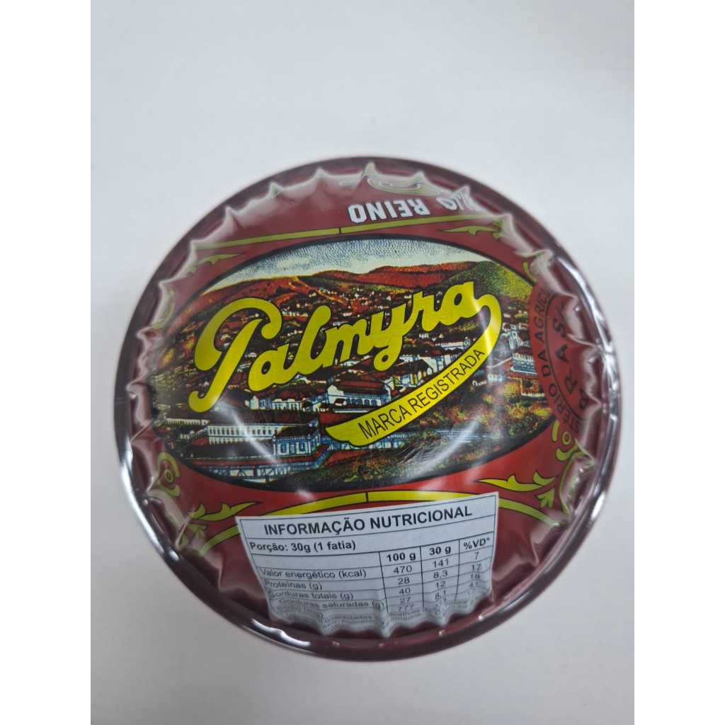 QUEIJO DO REINO PALMYRA - O VERDADEIRO QUEIJO DA LATA - BOLA | Shopee ...