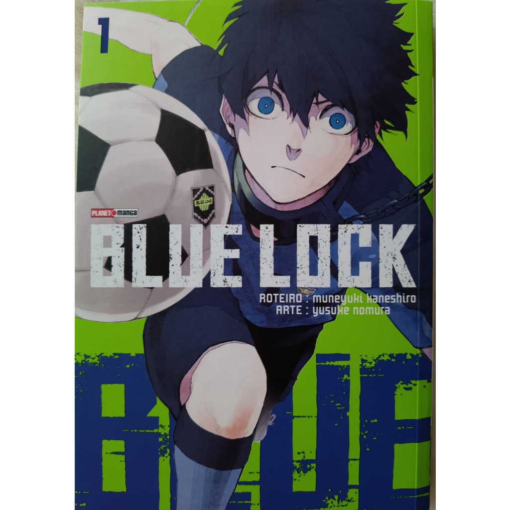 Mangá Blue Lock Volume 1 - Editora Panini | Shopee Brasil