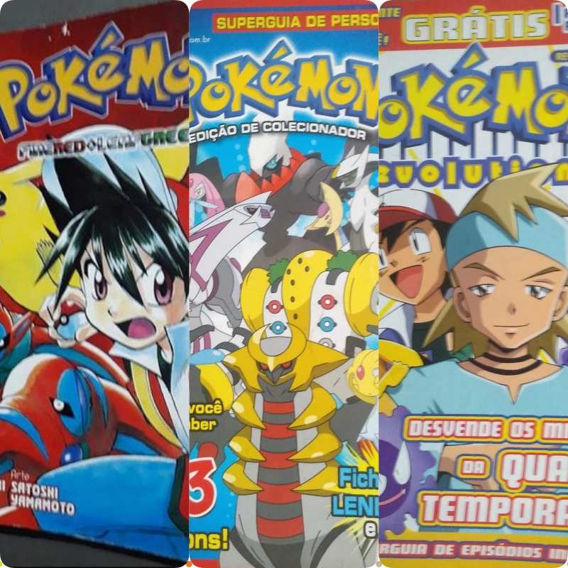 HQ: MANGA Pokémon [VARIAS EDÇÕES] VENDA POR UNIDADE OU LOTE | Shopee Brasil