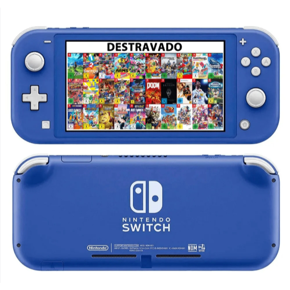 Nintendo Switch Lite Desbloqueado Tinfoil Premium | Shopee Brasil