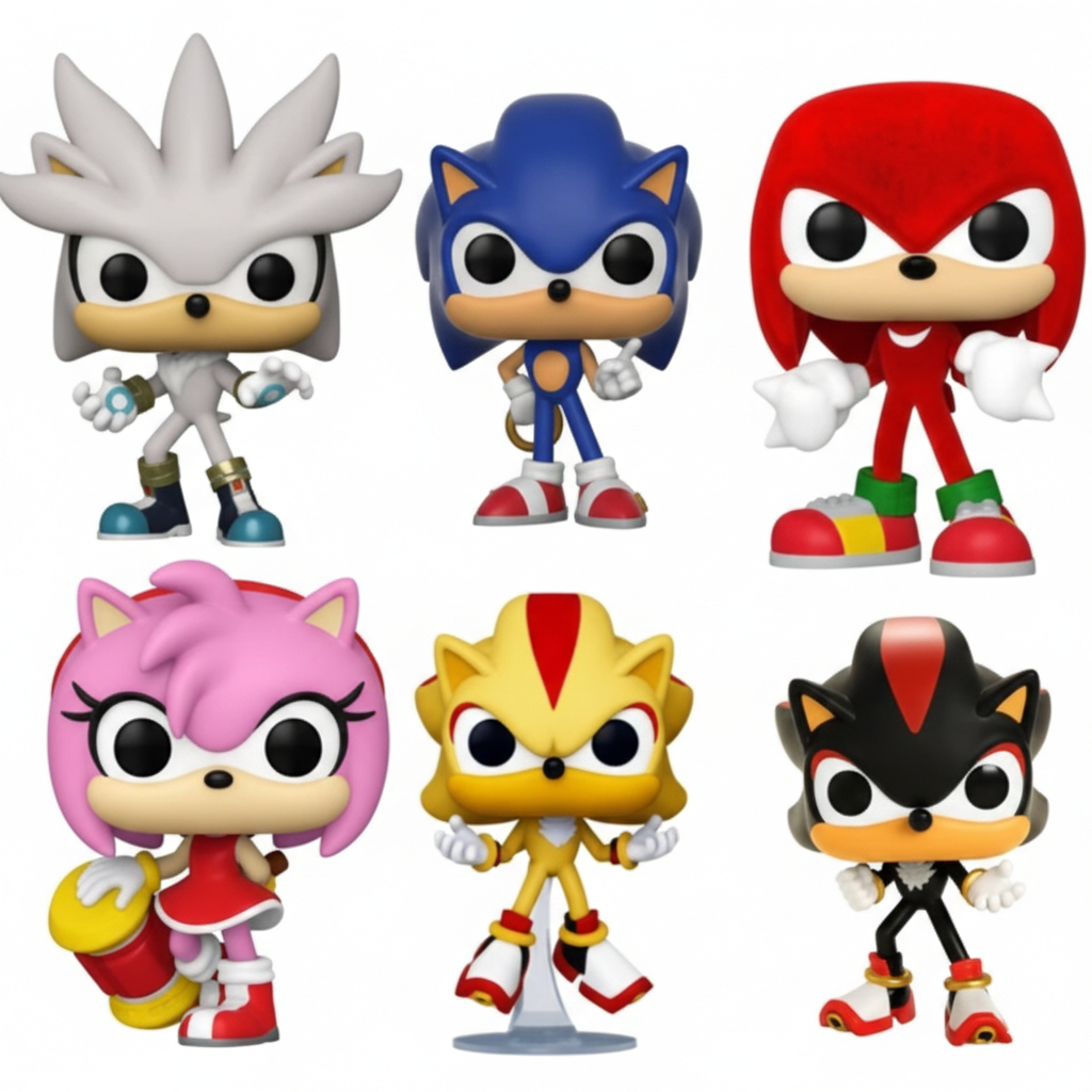 Bonecos Colecionáveis Sonic - Com Caixa Personalizada | Shopee Brasil