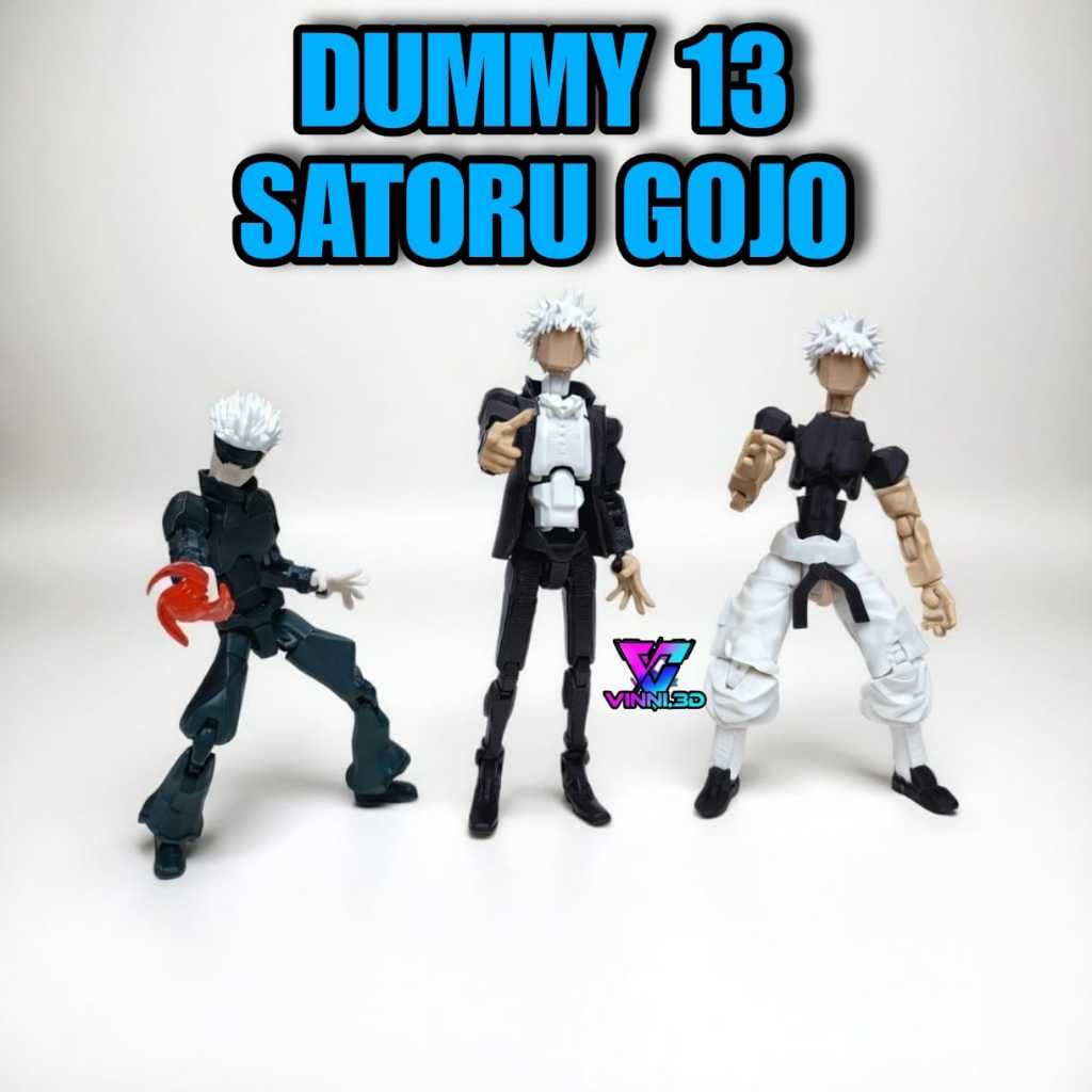 Dummy 13 SATORU GOJO - ENVIAMOS MONTADO | Jujutsu Kaisen | Boneco Multi ...