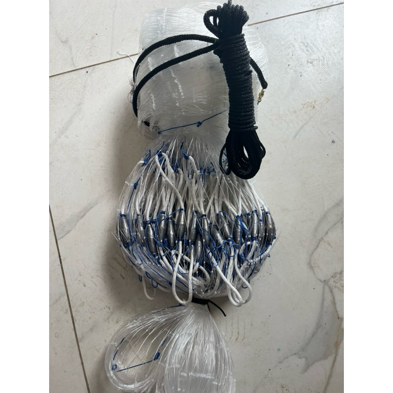 Tarrafa M 8 P/ Pacu,carpa,traíra,tilápia 30 Mts Roda Fio 050 Pzda 4 ...