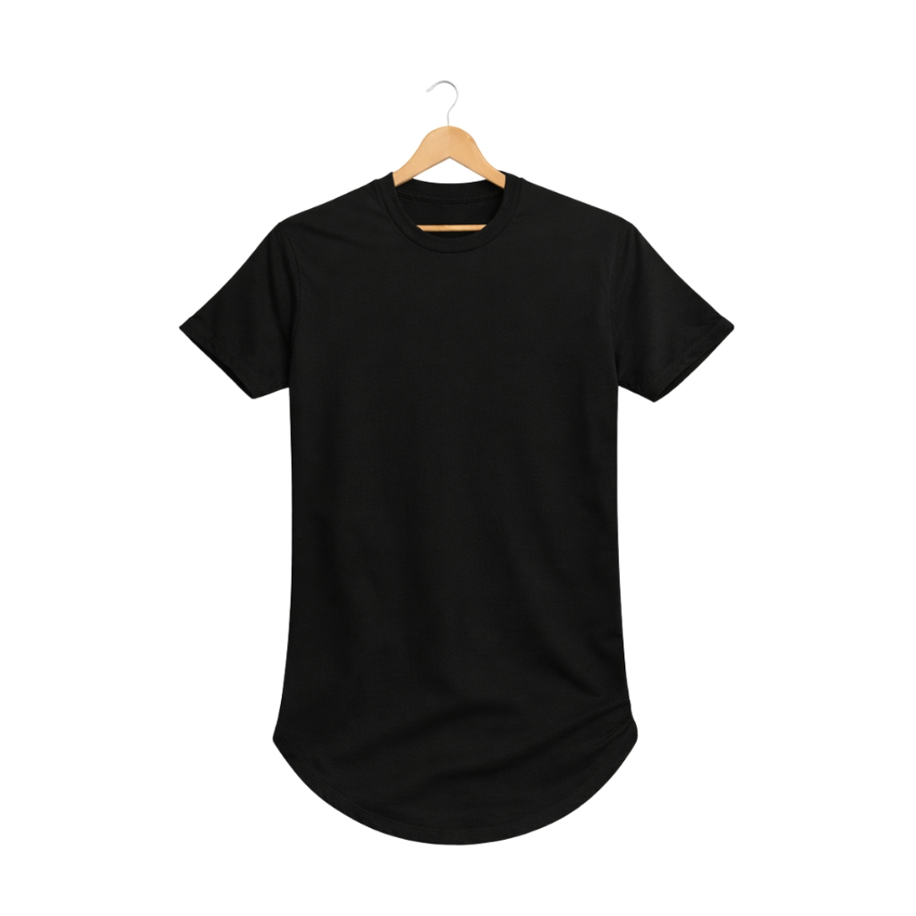 Camiseta Masculina Longline Lisa Overside Academia | Shopee Brasil