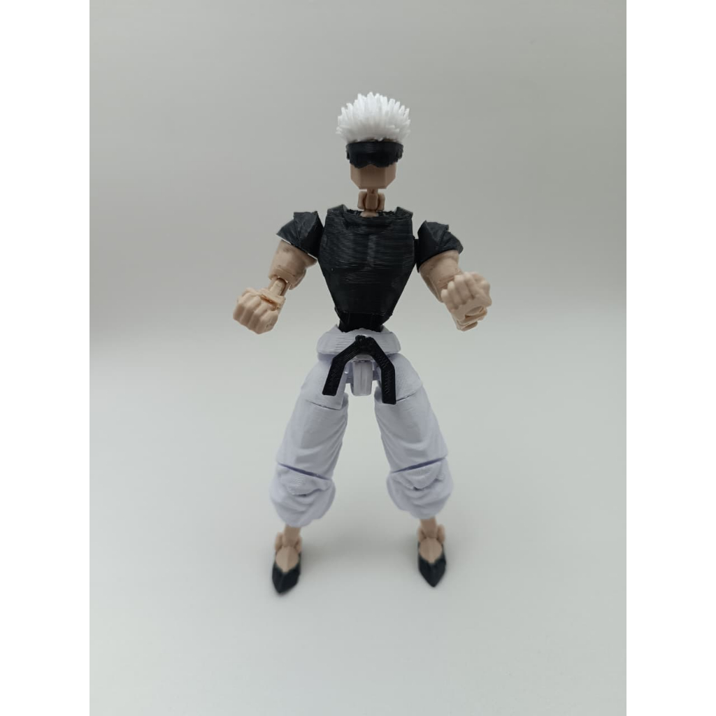 Boneco Dummy 13 Gojo Satoru Articulado Jujutsu Kaisen | Shopee Brasil
