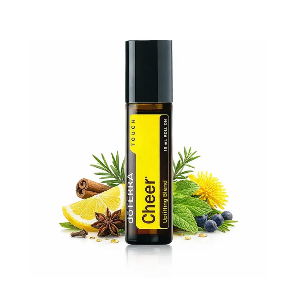 Óleo Essencial Cheer Touch doTERRA 10ml Roll On Uplifting Blend Eleva ...