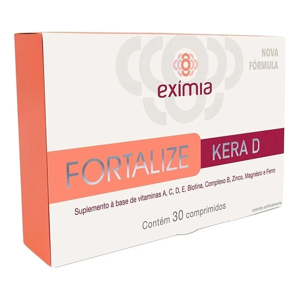 Exí­mia Fortalize Kera D Suplemento Vitamínico 30 Comprimidos | Shopee ...