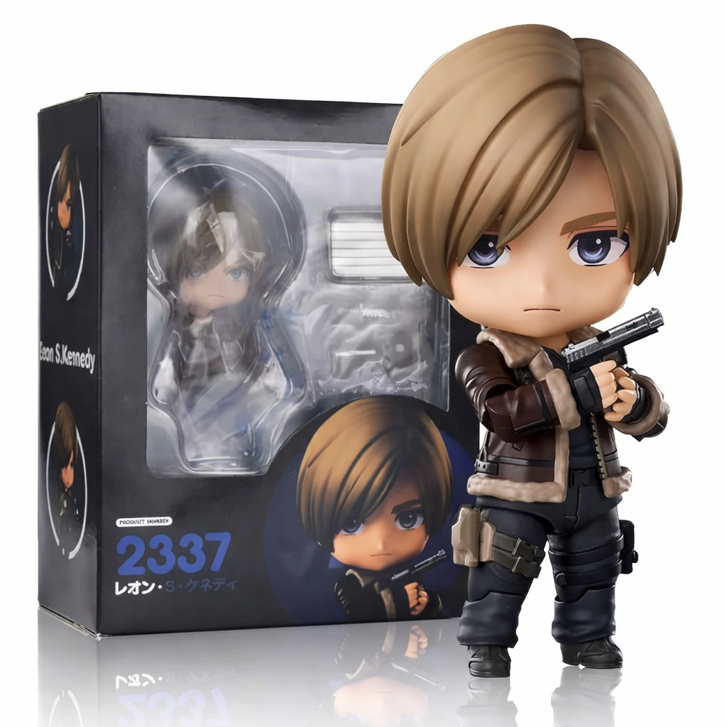 Action Figure Leon S. Kennedy 10cm – Resident Evil 4 – Colecionável PVC ...