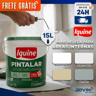 Tinta Acrílico Pintalar Balde 15L - Iquine | Shopee Brasil
