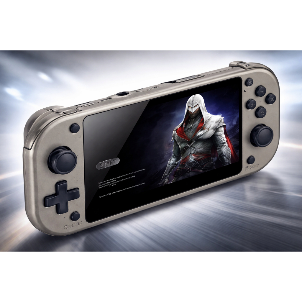Console Portátil M17 Tela 4.3 Polegadas 128GB Video Game Retrô com ...