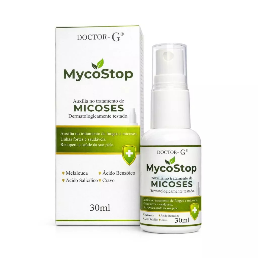 Kit Mycostop Spray para Micose de Unha, Antimicótico 30ml spray Doctor ...