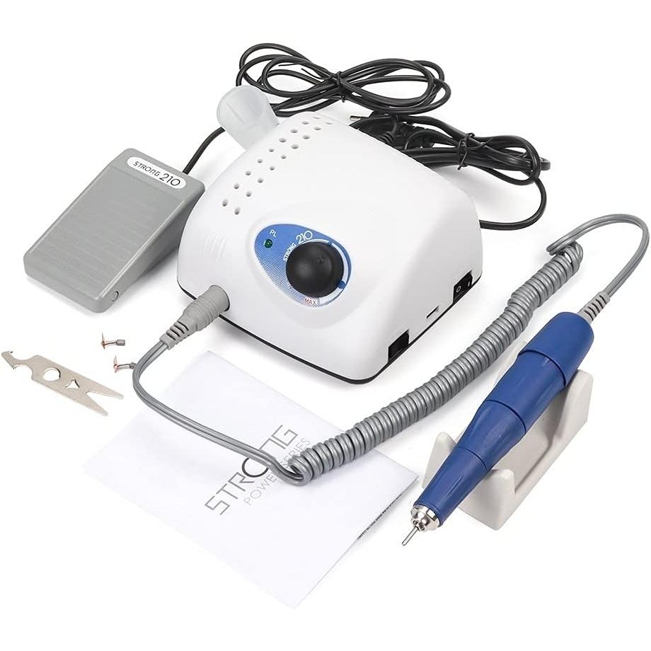 Micro Motor Strong 210/211 Lixadeira de Unha Profissional La Doce ...
