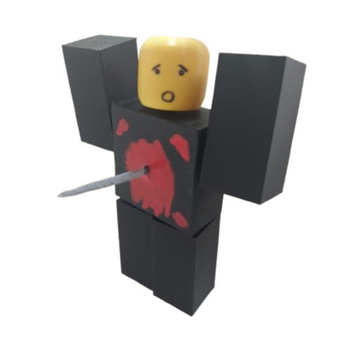 Boneco Mequot Roblox Die of Death Articulado (Impressão 3D) | Shopee Brasil