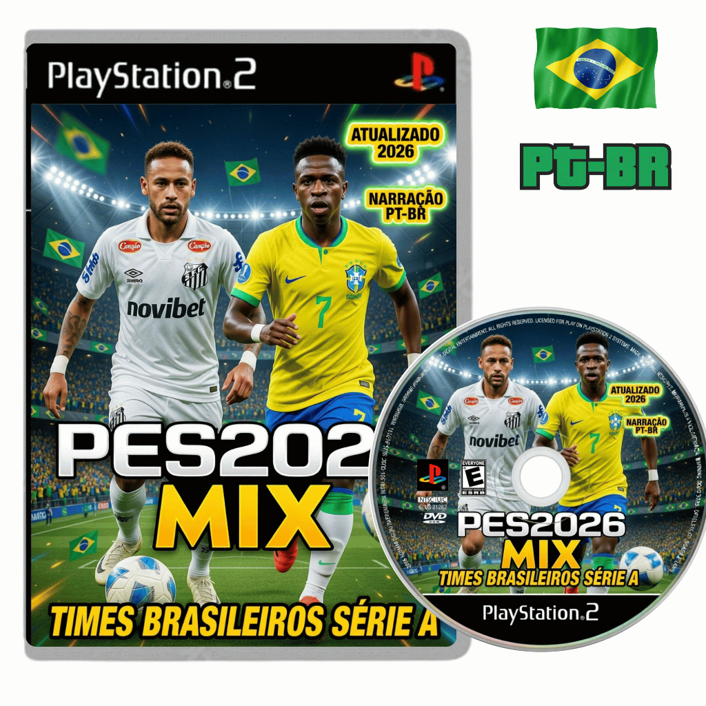PES Mix 2026 Pro Evolution Soccer Narração Luís Felipe Freitas ( Cazé ...