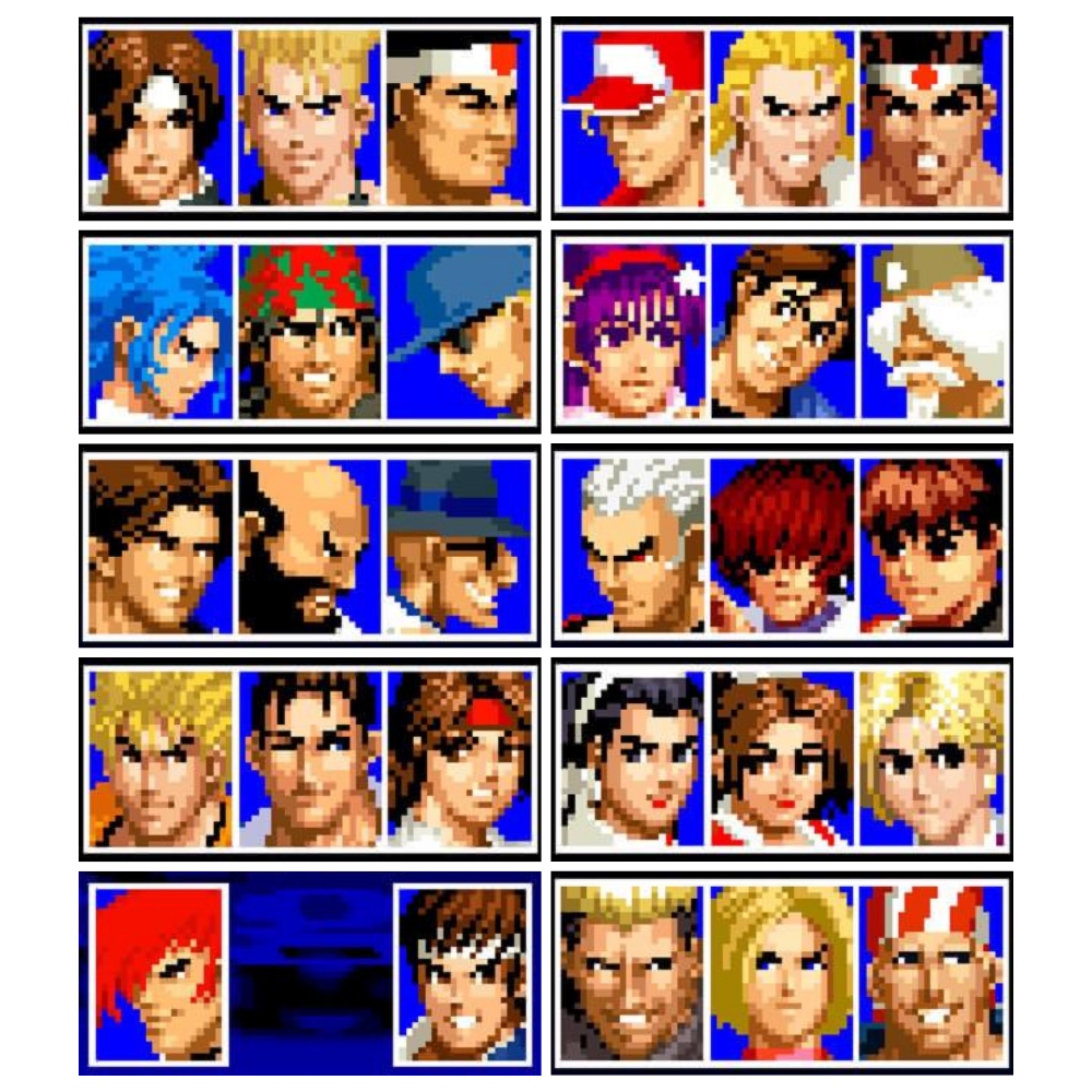 Ima King of Fighters 97 KOF Decorativo Fight Games Retrô Pc Setup ...