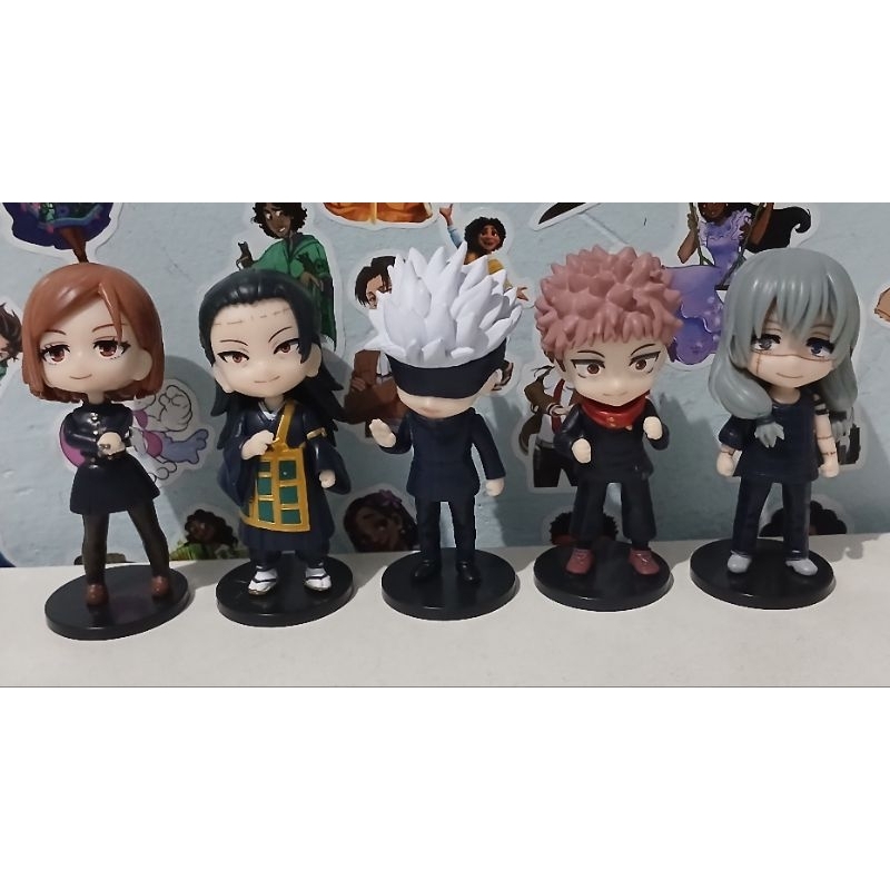 BONECO MINIATURA JUJUTSU MAHITO NOBARA KUGISAKI SUGURU GETO YUJI ...