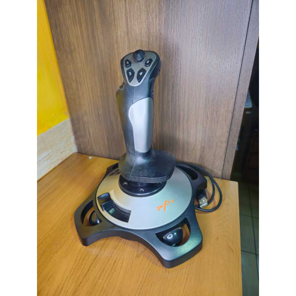 Controle Gamer Flight Stick Joystick Simulador Voo Para Pc Pro Flight ...
