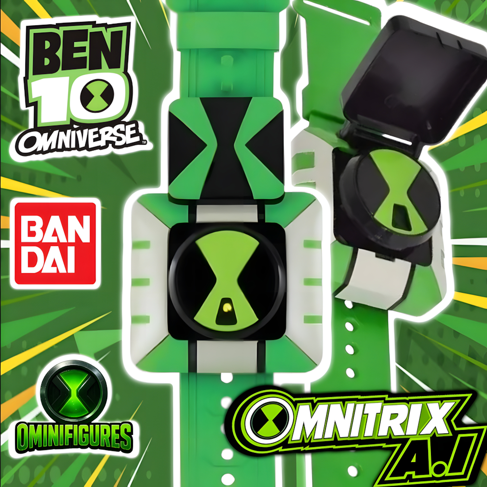 *RARO EXSCLUSIVO* Omnitrix A.I. Ben 10 Omniverse Bandai Original ...