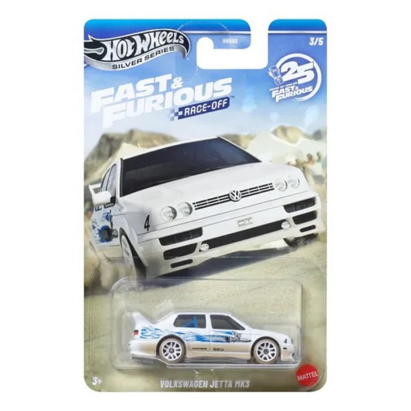 Hot Wheels Jetta volkswagen MK3 - Race Off Velozes e Furiosos Silver ...
