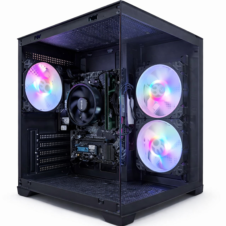 PC Gamer AMD Ryzen 7 5700G, DDR4 16GB, NVME 500GB, WC 240MM, Gabinete ...