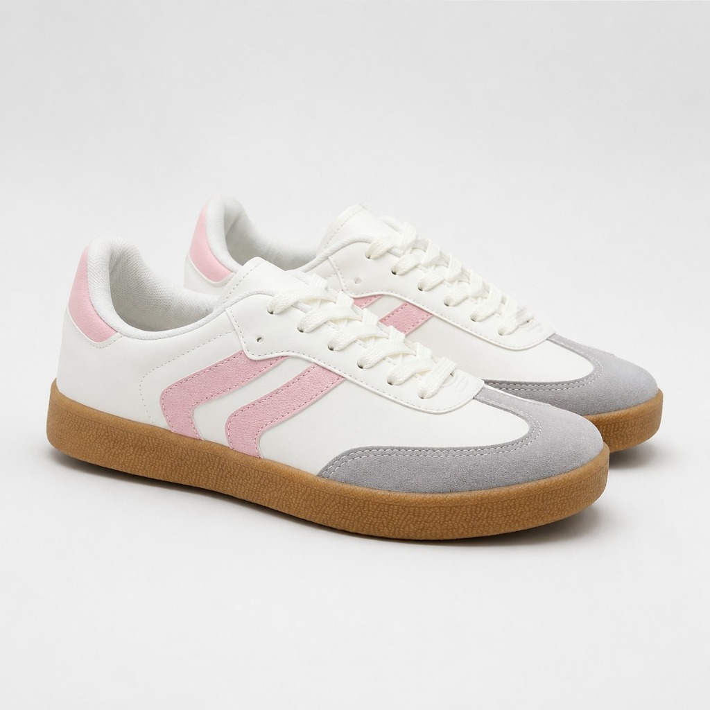 Tenis Feminino Casual Samba Retro Estiloso Com Solado Macio Confortavel ...