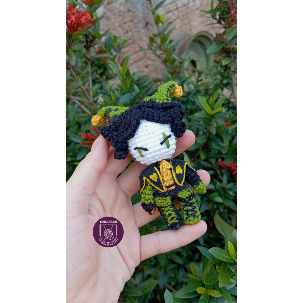 Harlequin - The Freak Circus - em amigurumi | Shopee Brasil