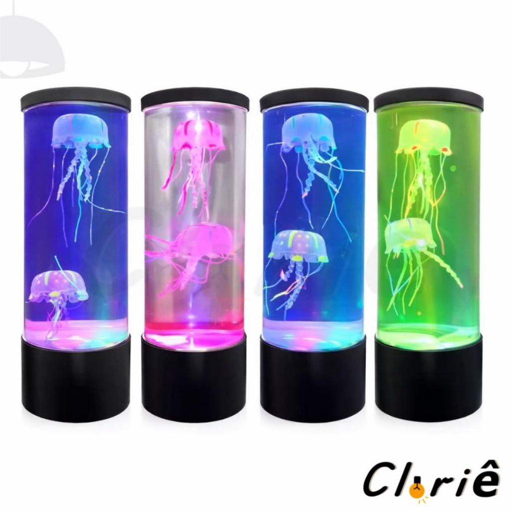 Luminária Ambiente Água Viva - LED RGB USB 22cm - Decoração Quarto ...