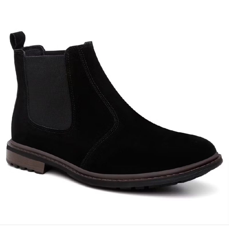 BOTA BOTINA CHELSEA MASCULINO TEXANA PRETO COUNTRY CONFORTAVEL MACIA ...