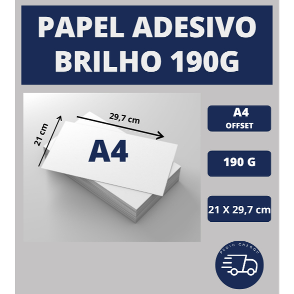 Papel Adesivo para Impressão em Oferta | Shopee 2026