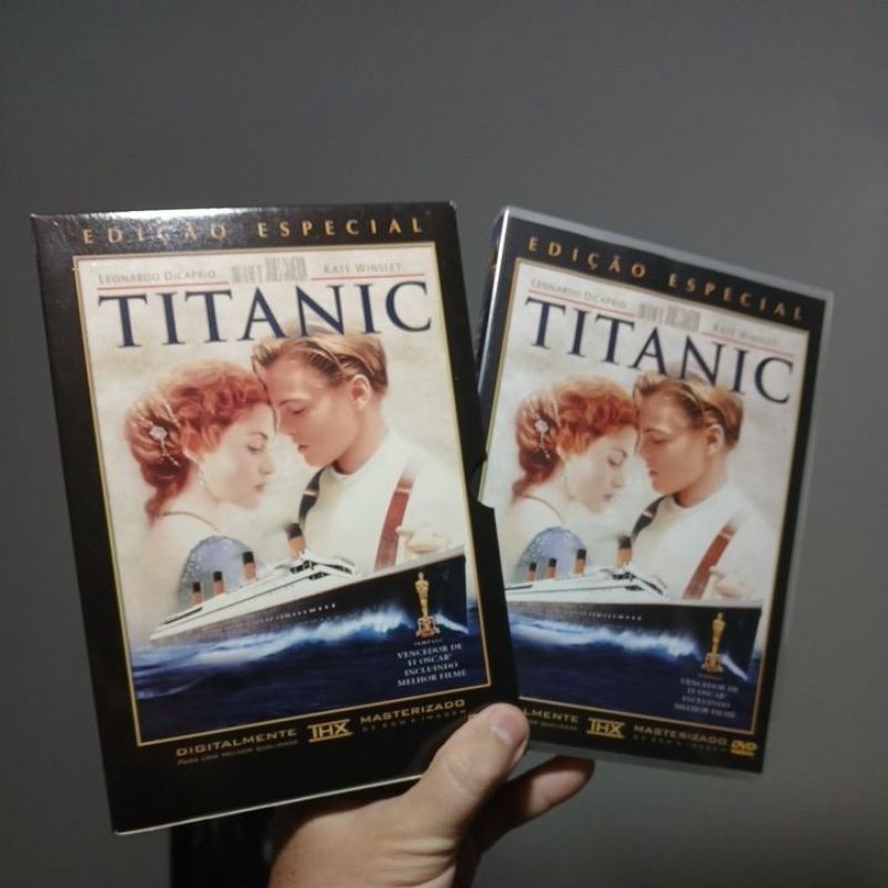 dvd titanic duplo com luva | Shopee Brasil
