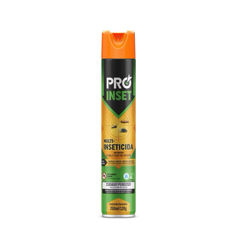 Inseticida Spray Pro Inset Multi Inseticida 250ml Mata Baratas ...