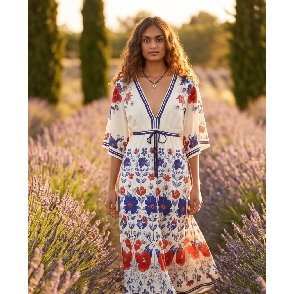 Vestido Cropped Flor Lina Farm Feminino | Shopee Brasil