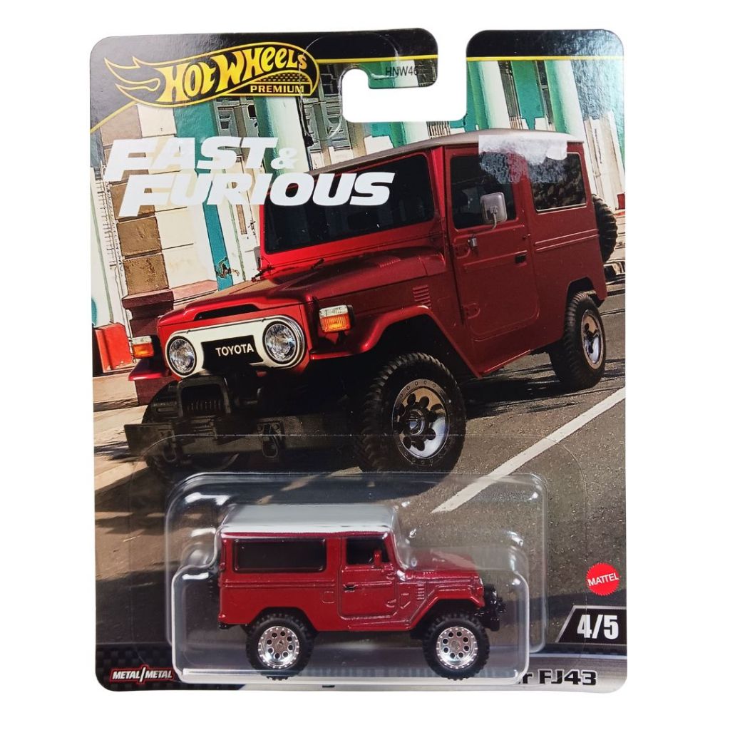 Hot Wheels Premium Toyota Land Cruiser FJ43 Fast Furious Real Riders ...