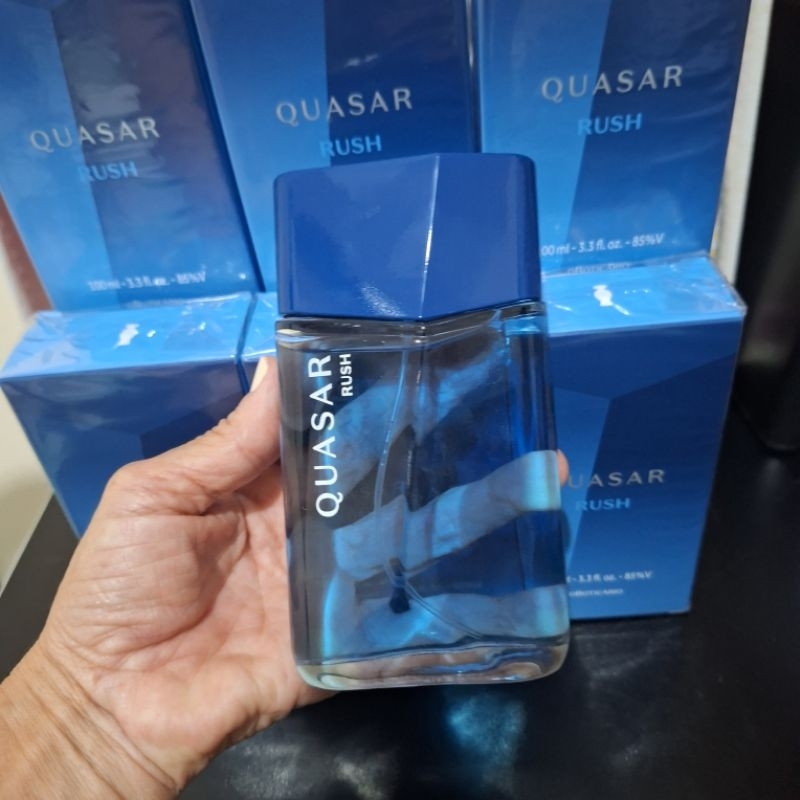 Quasar Rush Boticário Perfume Masculino 100ml Original Lacrado | Shopee ...