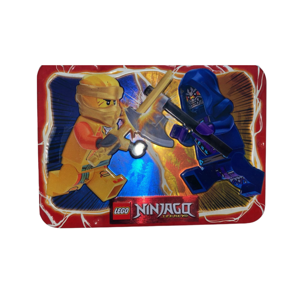 Lego Ninjago Arin vs. Wolf Mask Guard metal box 112404 | Shopee Brasil