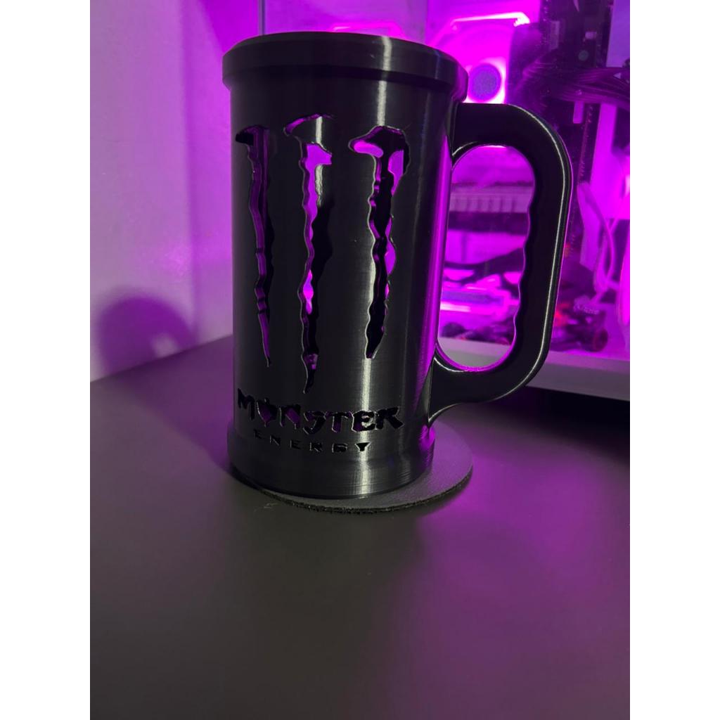 Copo Porta Latas Monster | Shopee Brasil