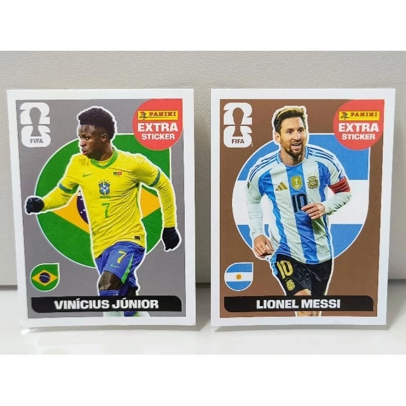 FIGURINHAS EXTRA STICKERS LEGENDS PANINI ORIGINAIS COPA DO MUNDO 2026 ...