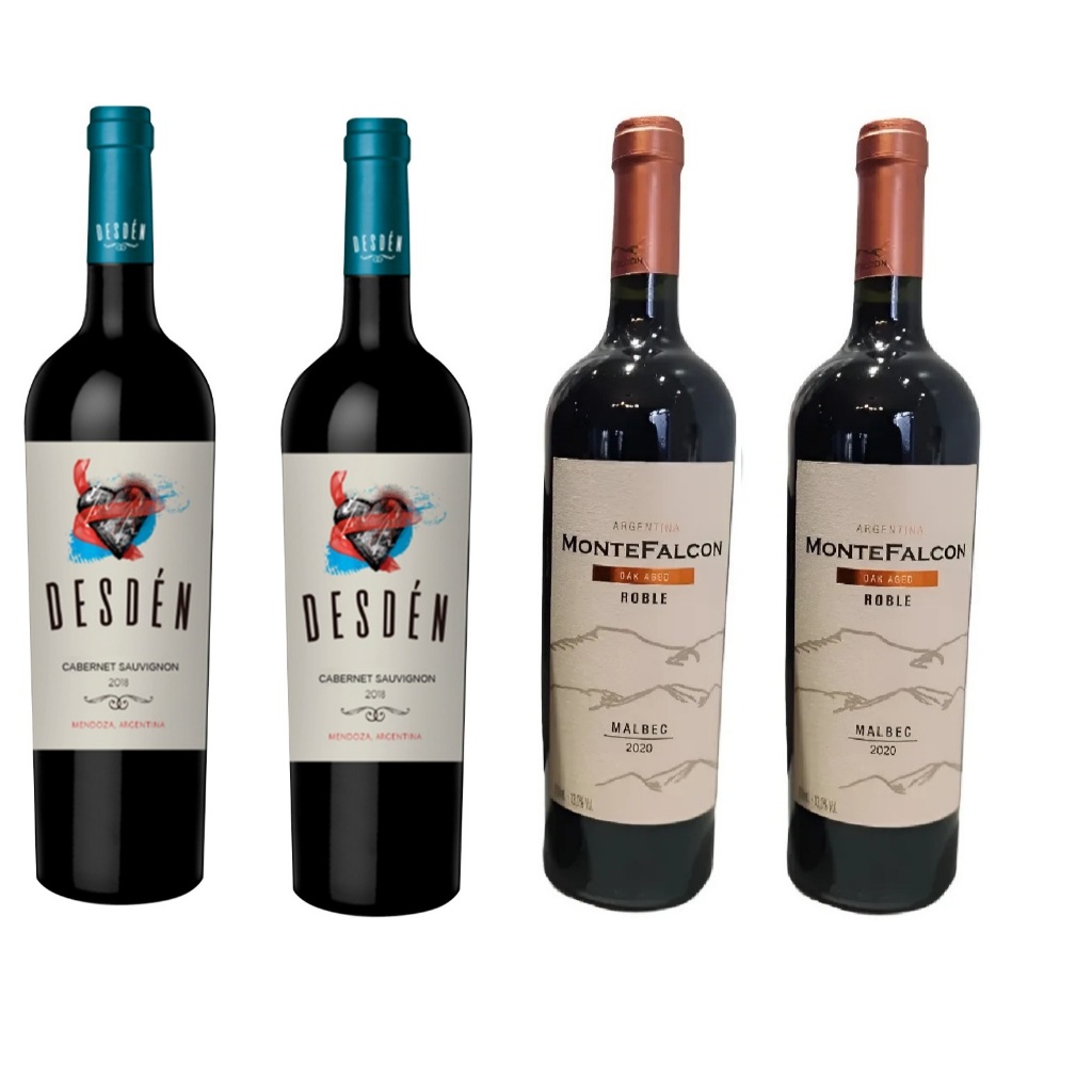 Kit Vinho Experiencia Argentina Mendonza 2 und Desden Cabernert ...