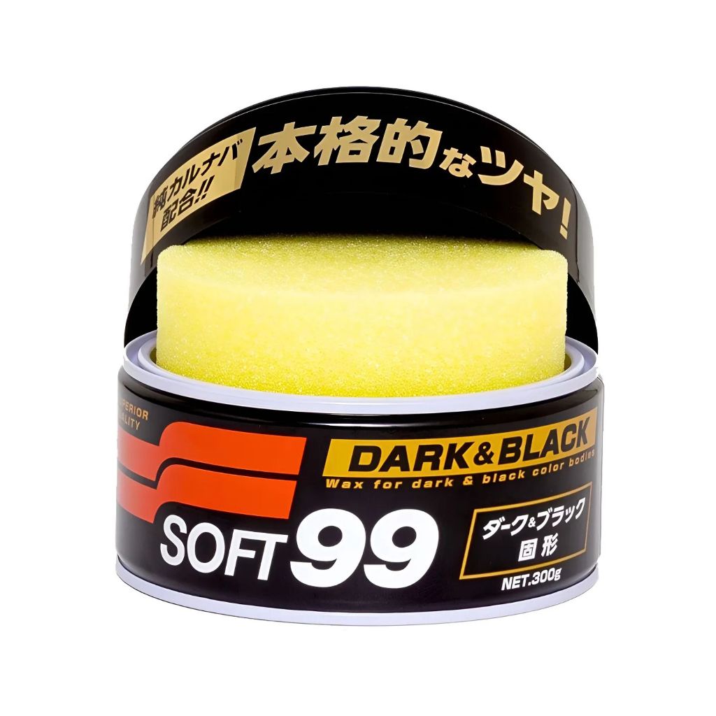 Cera Soft99 Dark & Black 300g Carnaúba Carros Escuros | Shopee Brasil