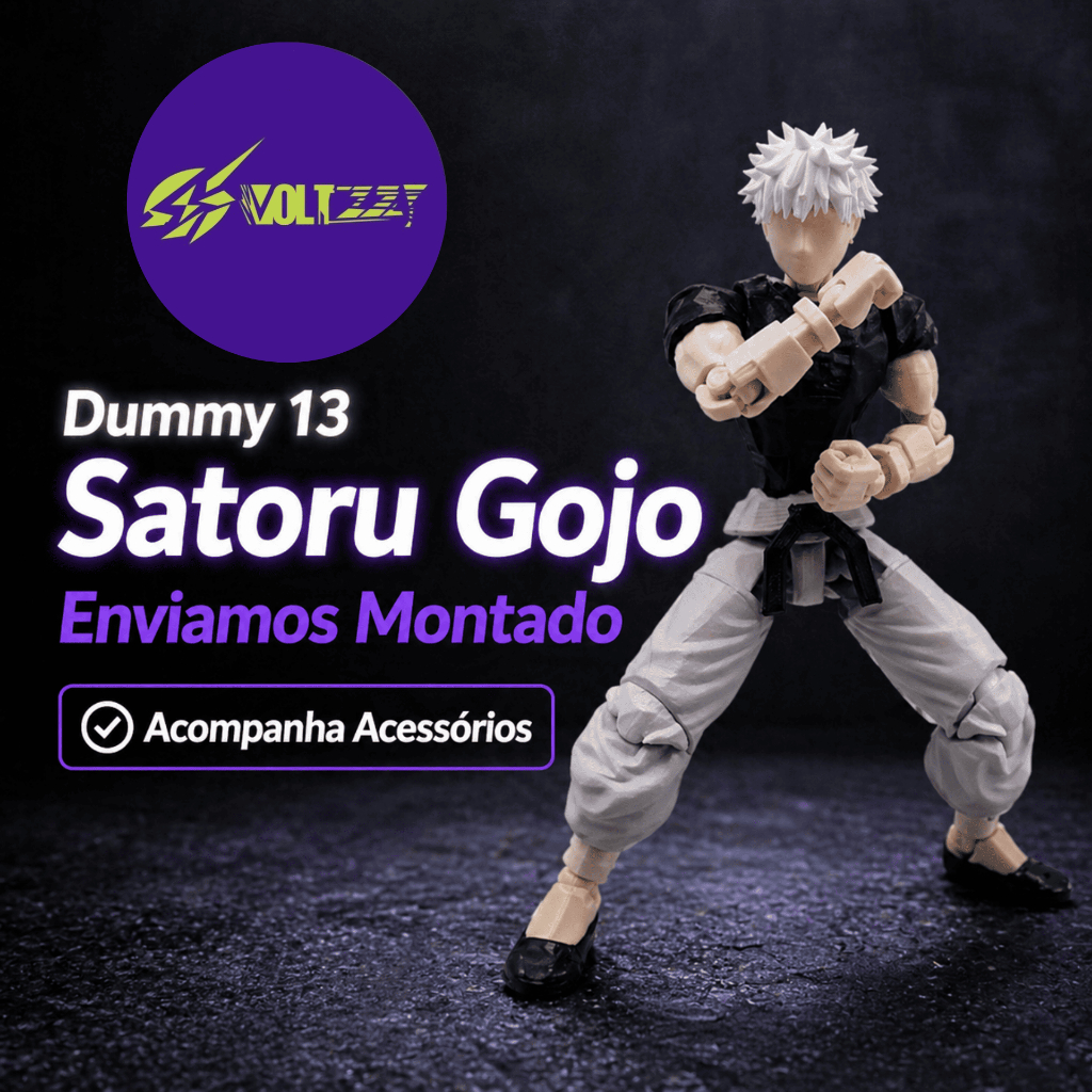 Dummy 13 Gojo Satoru Boneco De Ação Articulado 3d Anime Jujutsu Kaisen ...