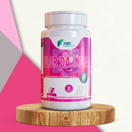 Flor Da Índia Original 500mg - Equilíbrio Hormonal, Alívio de TPM e ...