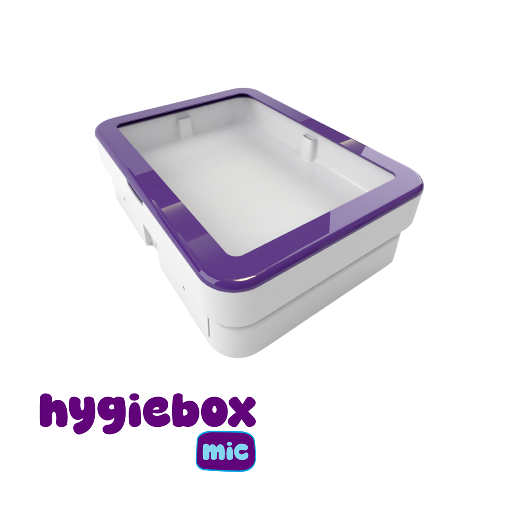 Hygie Box Mic Banheiro Areias Vegetais para Gatos Chumbo | Shopee Brasil