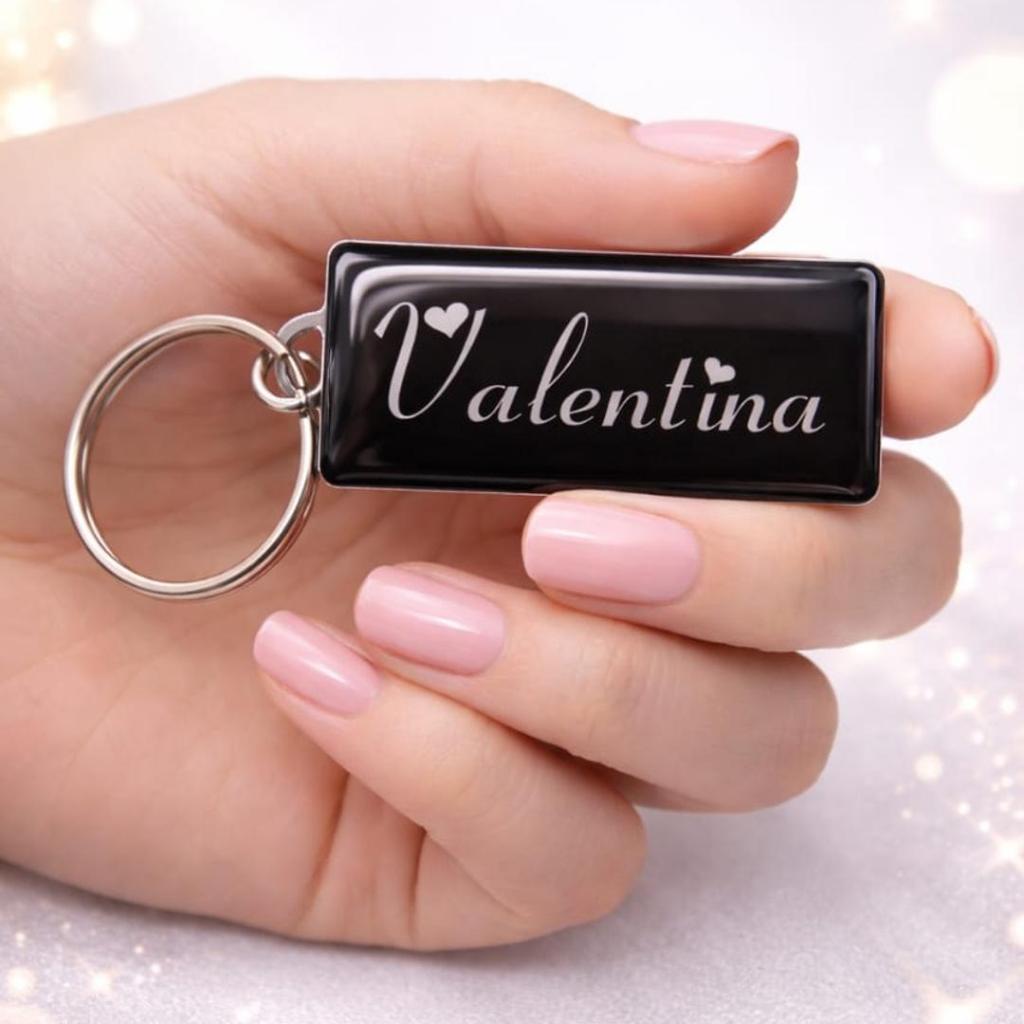 Chaveiro Personalizado com Nome feminino foto amor namorado ...