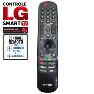 Controle Remoto Smart TV LG Magic - Com Comando de voz | Shopee Brasil